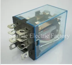 10A Relay 8 pins,dpdt,Silver Alloy Contacts,12V/24V/48V/110V/220V ...