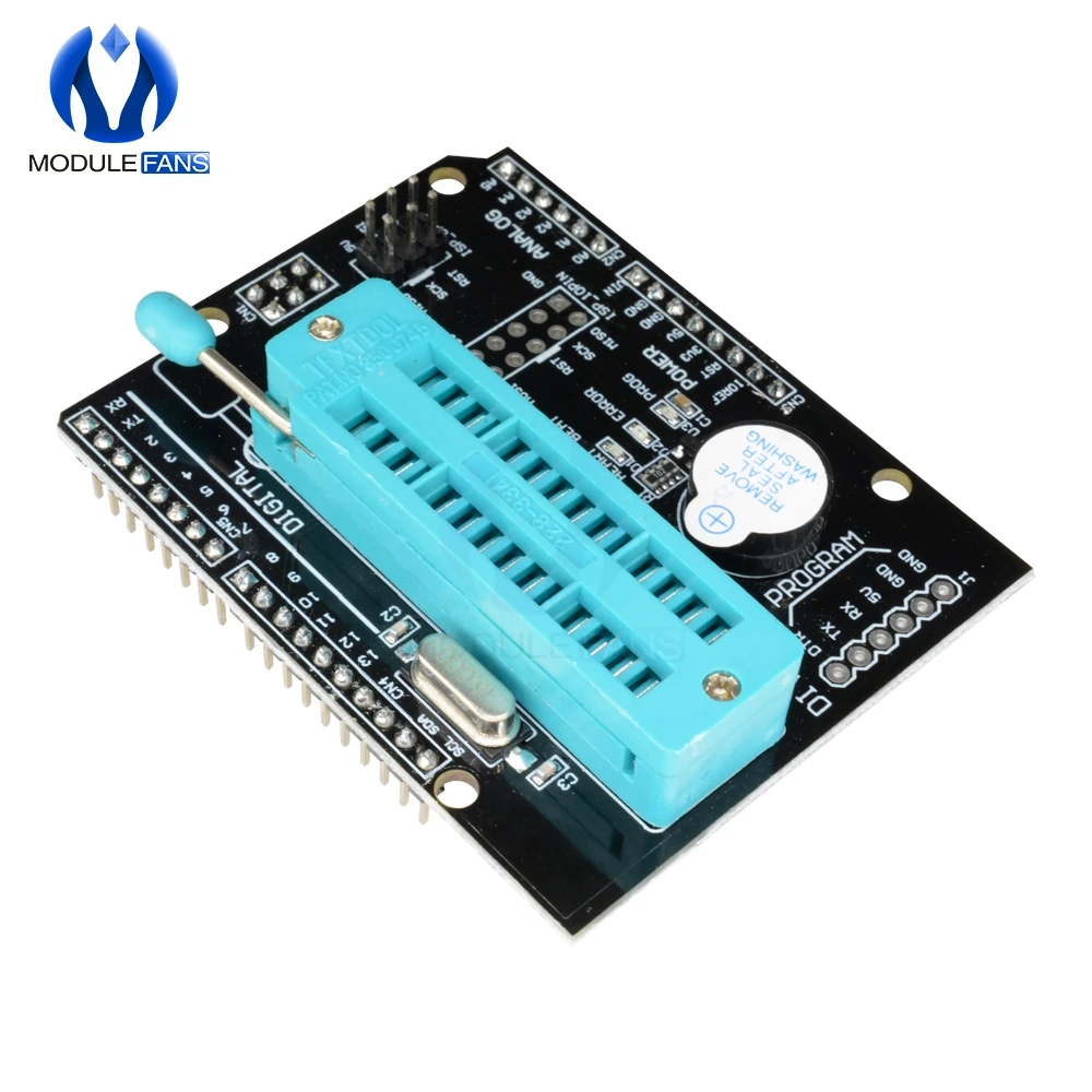 AVR ISP Programmable Expansion Shield Board Module For Arduino Uno R3 ...