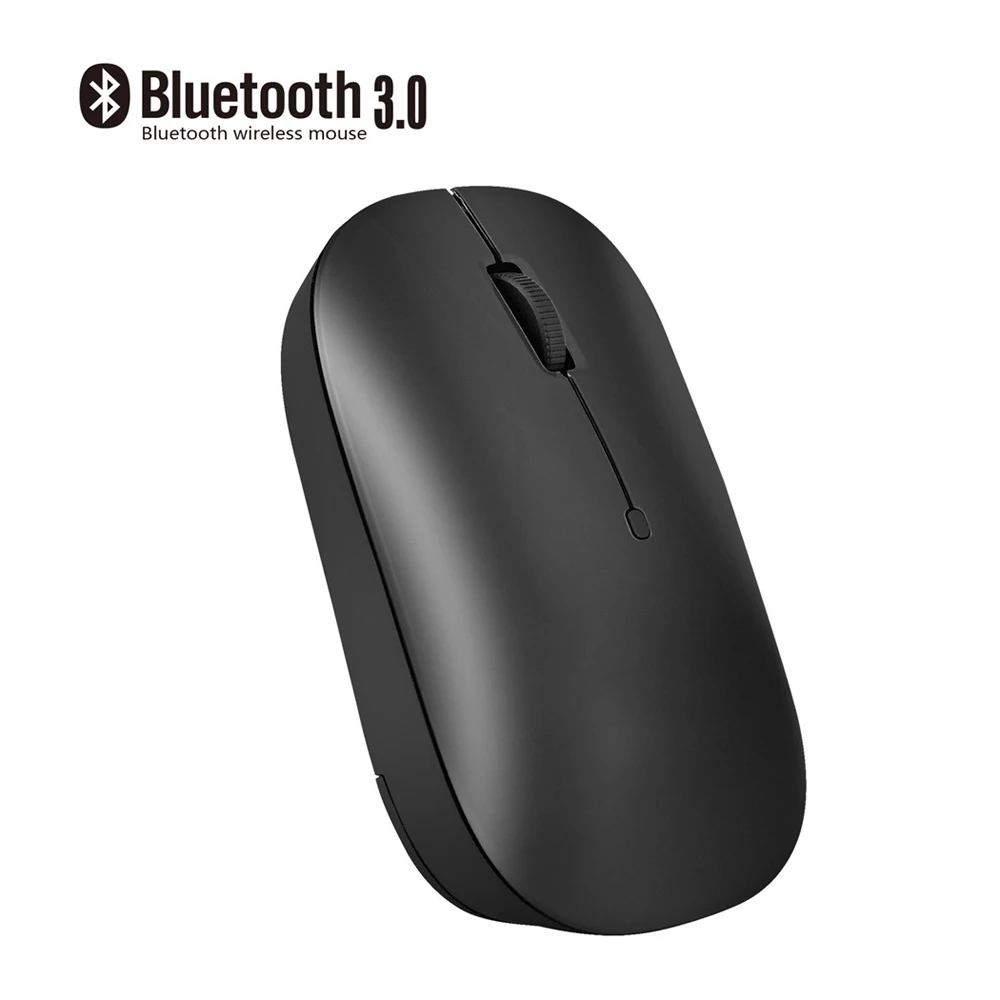 Black Bluetooth 3.0 Wireless Mouse Ergonomic Optical Mouse 1600DPI ...