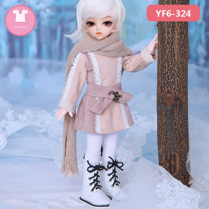 BJD Clothes Teenie Body 1/6 For Yosd Mina Taco Dolomi Beautiful Dress Little Toy Doll ...