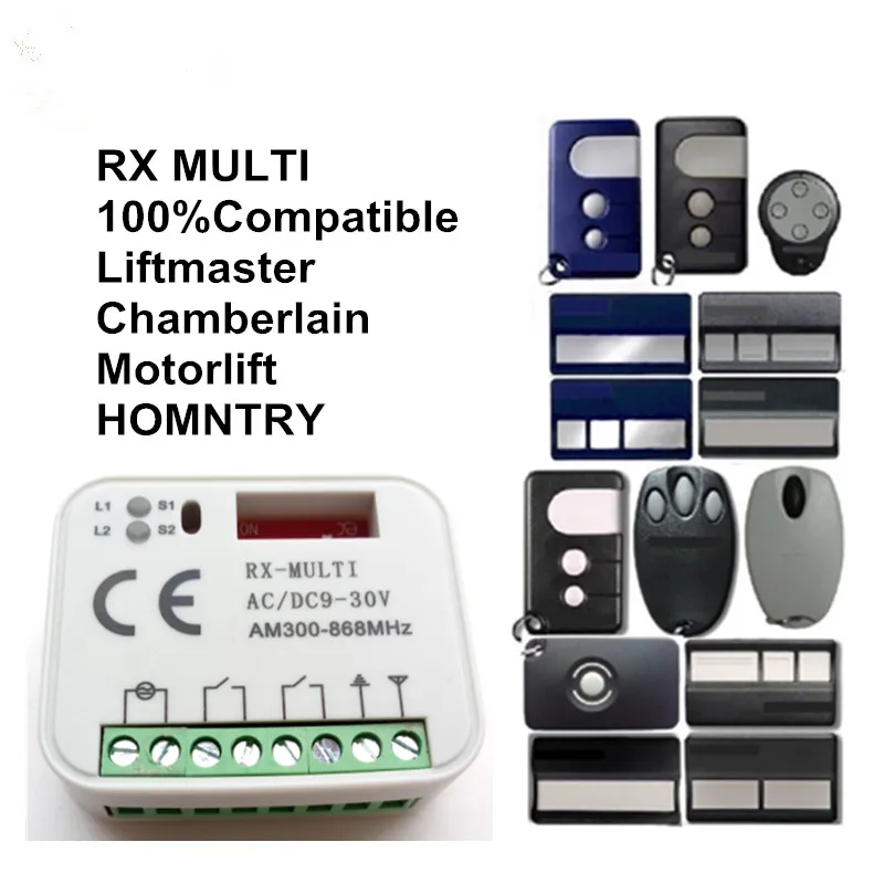 315mhz-868mhz-Chamberlain-Liftmaster-Motorlift-Rolling-code-Remote ...
