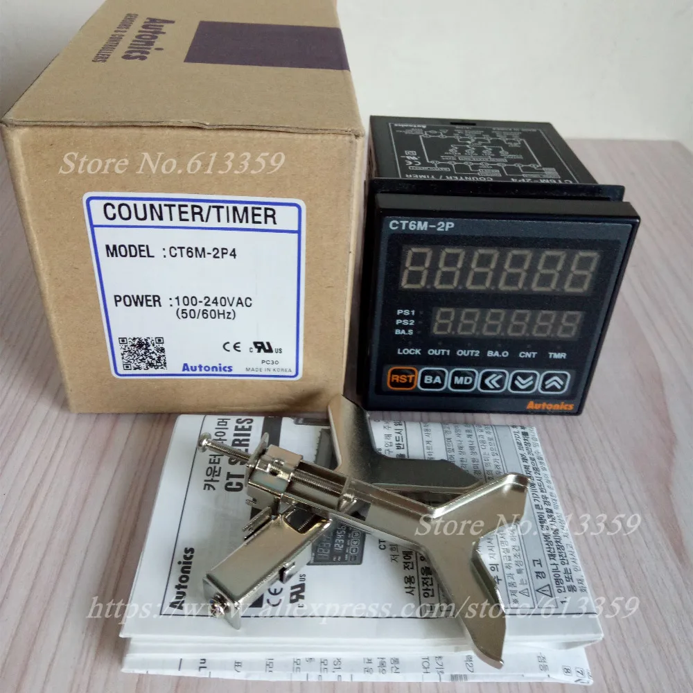 CT6M 2P4 ( CT6 2P) 100 240VAC(50 60Hz) New Original Genuine ...