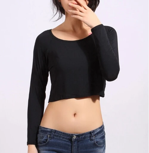 SHORT CROP TOP BOTTOMING T SHIRT islamic clothing lovely elegant modest ...