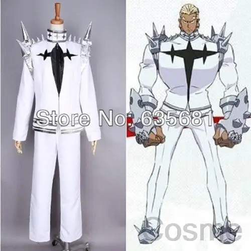 Cos Kill La Kill Ira Gamagoori Cosplay Costume Custom Size Clothing Set ...