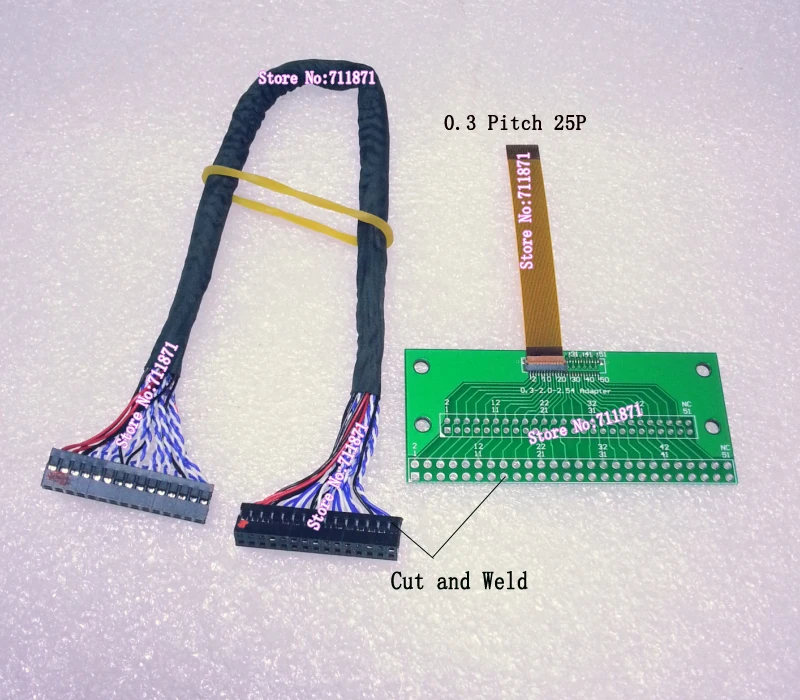 Weld-0-3-to-2-0-2-54-Pitch-25Pin-LVDS-FPC-DIP-Adapter-Connector-25cm.jpg