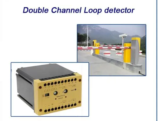 Hot sell Double channel Inductive loop vehicle detector for Highway or ...