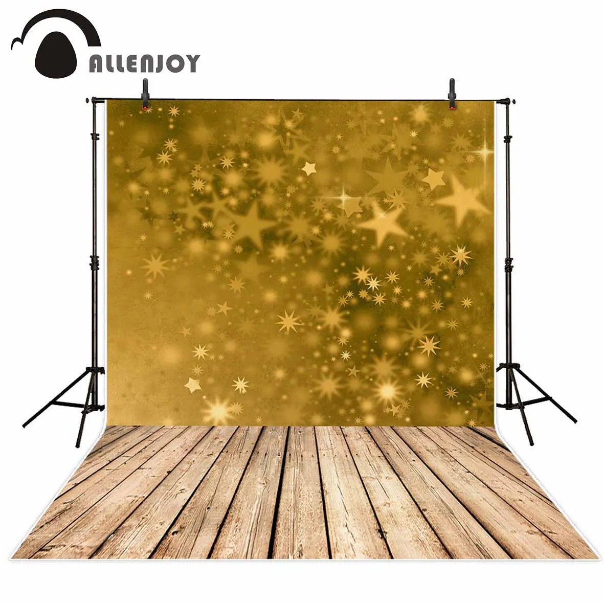 Allenjoy photography backdrop Star board gold bokeh children portray ...