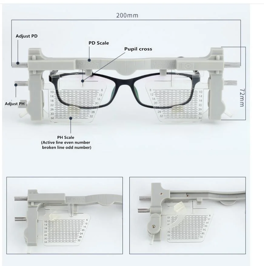 Pupil distance measurement tool - phoneslery