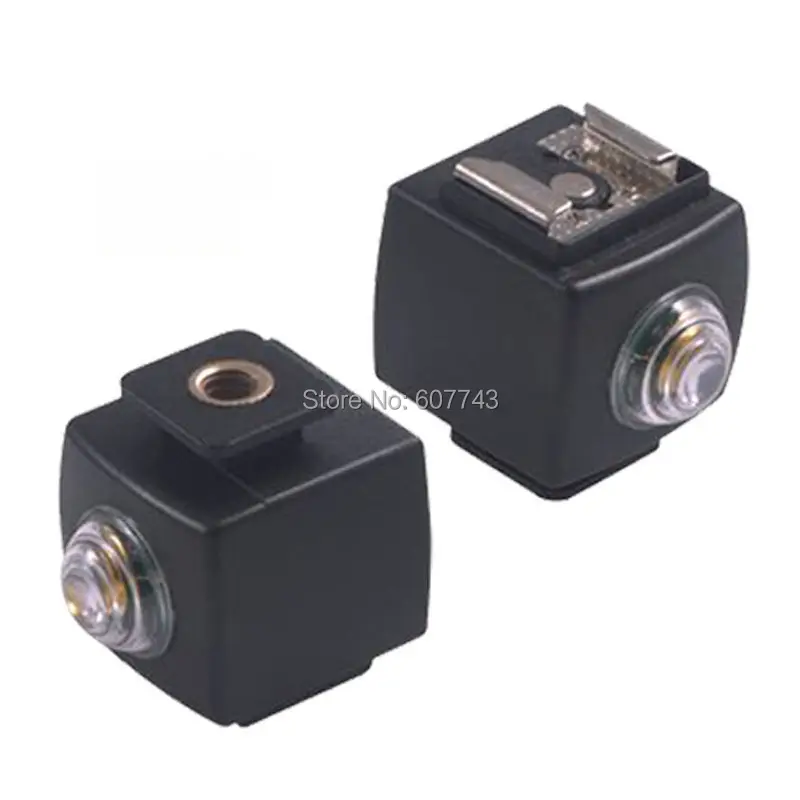 Wireless-Hot-Shoe-adapter-Flash-Remote-Optical-Slave-Trigger-for-Canon ...