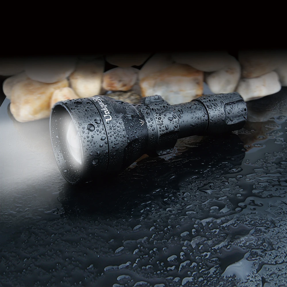 Uniquefire 50mm Convex Lens Adjustable LED Flashlight Lamp UF1503 XPG ...