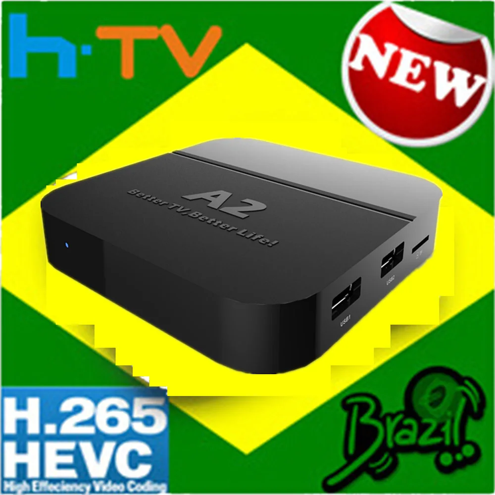 Htv box a2 brasil htv5 h. tv5 h. tv 5 tv box versão português ...