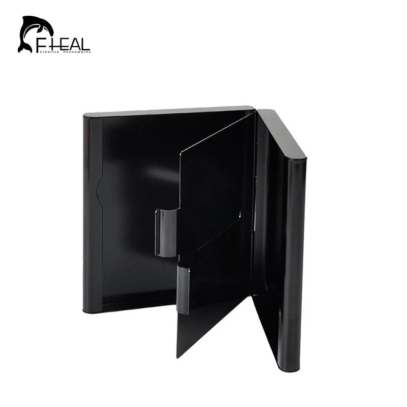 FHEAL Aluminum Cigarette Case Double Sided Flip Open Pocket-Cigarette ...