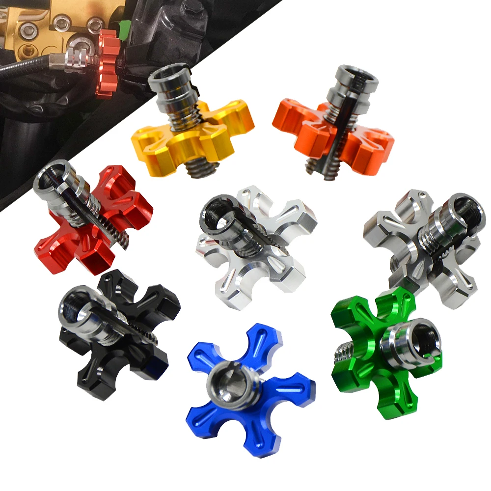 Motorcycle-CNC-Billet-Clutch-Cable-Wire-Adjuster-Screw-M8-M10-for-XC-DR ...