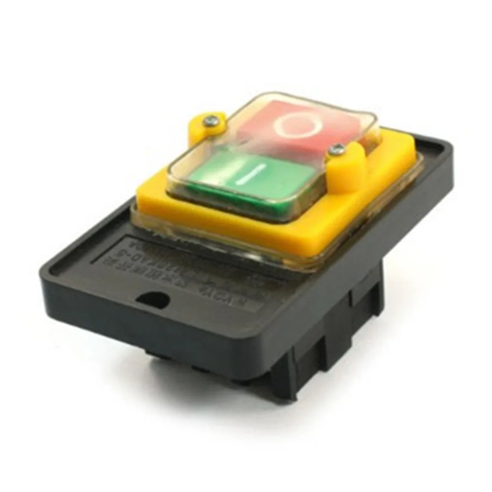 1 Pc LA128KAO 5 AC 380V 10A 3 Phase Latching Waterproof Power Push ...