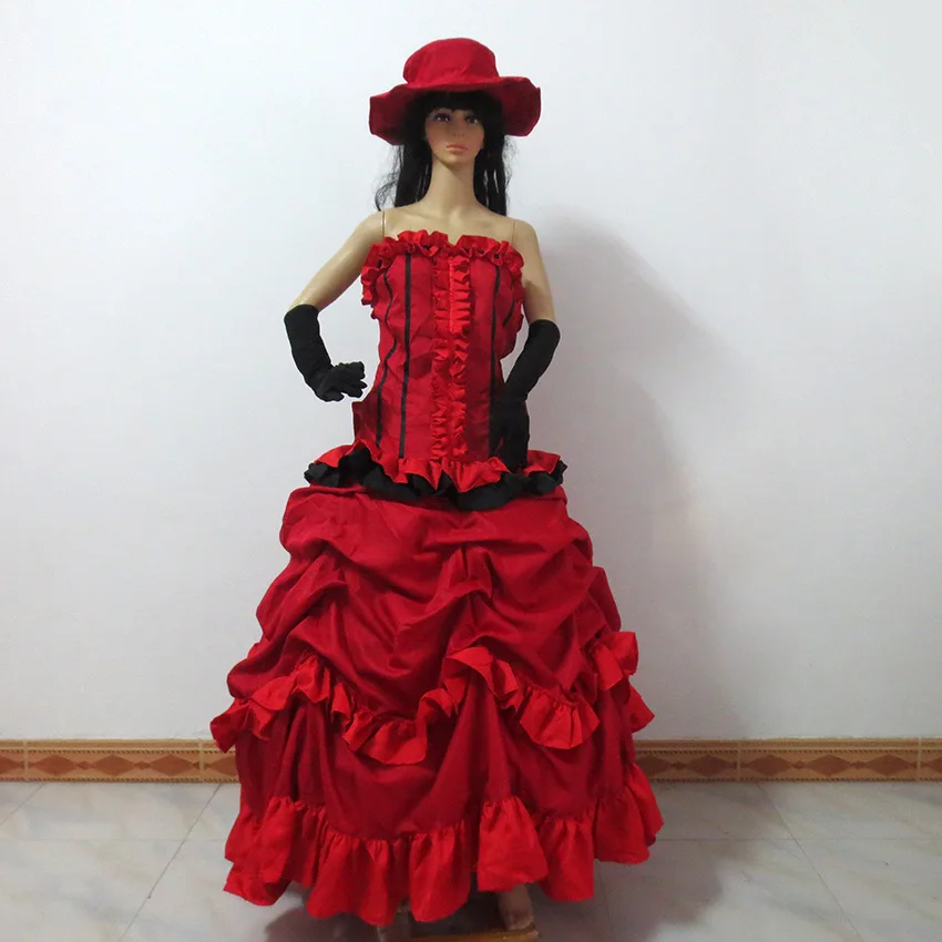 Black Butler Madam Red Dresses