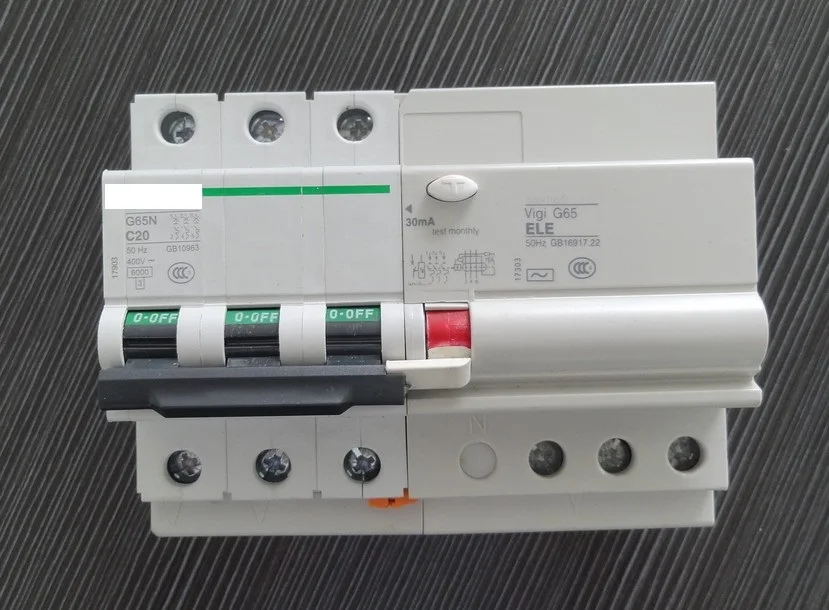 누전 차단기 누전 차단기 vigi Easy9 EA9R ic65n RCBO RCCB RCD elb|breaker machine ...