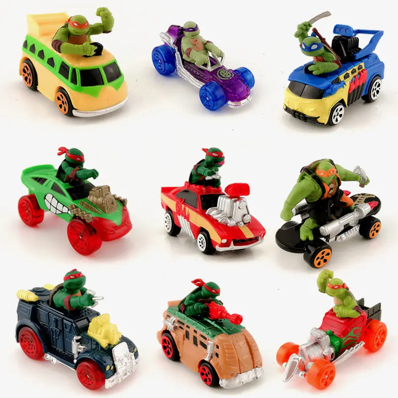 Free Shipping Paramount TMNT Toy Car Michelangelo and Leonrdo and ...