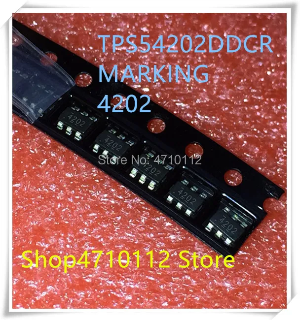 마킹 4202 SOT23 6 IC, TPS54202DDCR, TPS54202DDCT, TPS54202, 로트당 10 개|배터리 ...