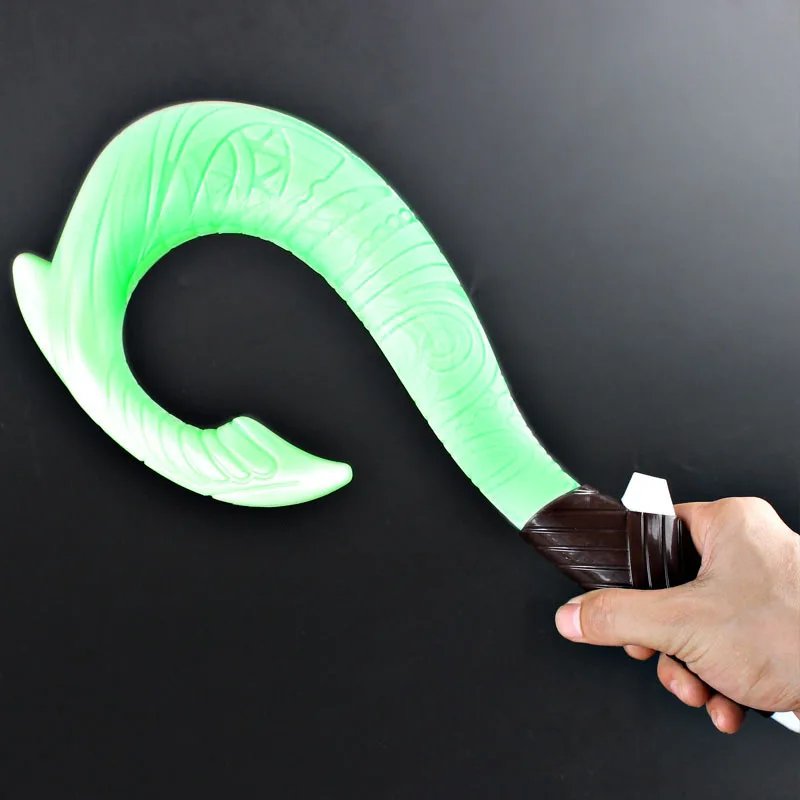 Vaiana Boneca Moana Maui weapon cosplay model fishing hook action ...