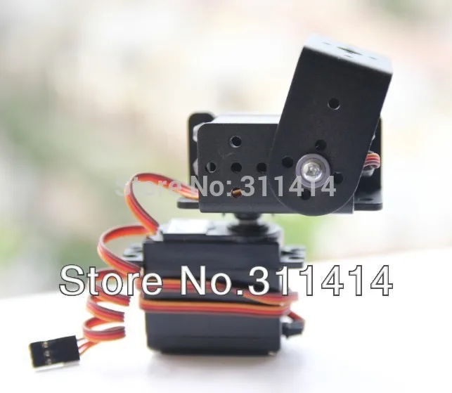 1set 2 Dof Short Pan And Tilt Servos Bracket Sensor Mount Kit For Robot ...