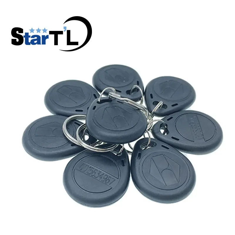 Free Shipping 10 Pcs Tk4100 Read Only 125khz Rfid Id Card Key Keyfobs ...