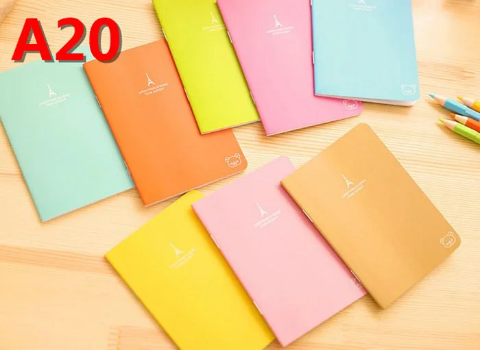 A20 Paper Notebook Blank Notepad Book Vintage Free Shipping A Jiaocha