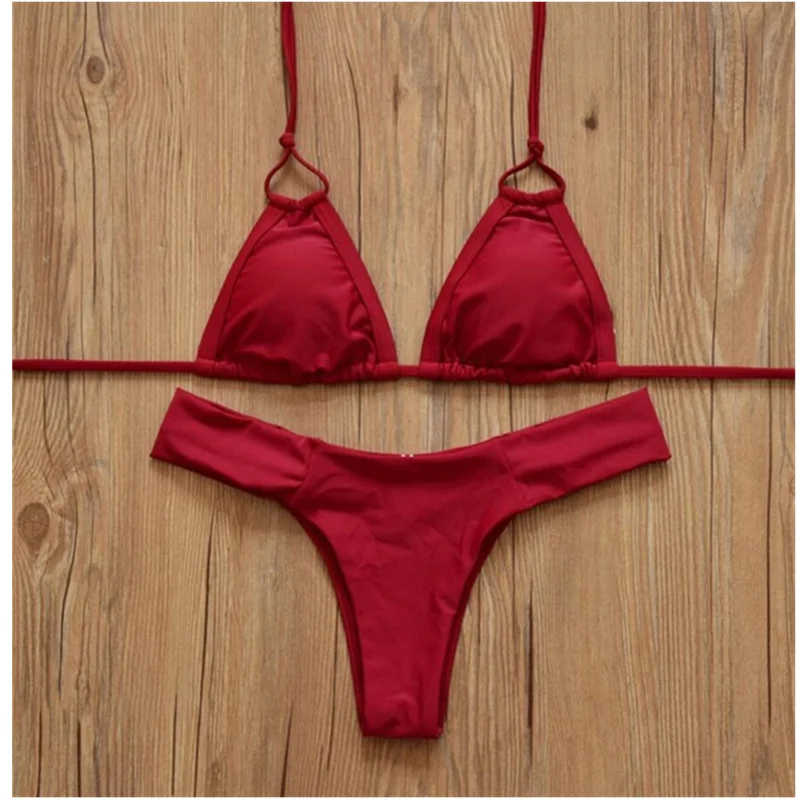 2017 Summer Sexy Bathing Suit Swimsuit Women Push Up Bikini Set Low