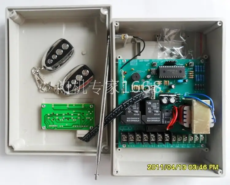 Sliding-gate-remote-control-box-Barrier-controller-retractable-door ...