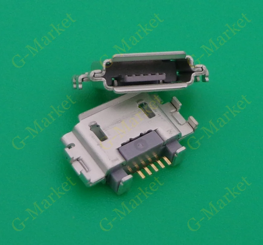 30 unids/lote conector de PC USB Jack toma de cable Puerto de carga ...