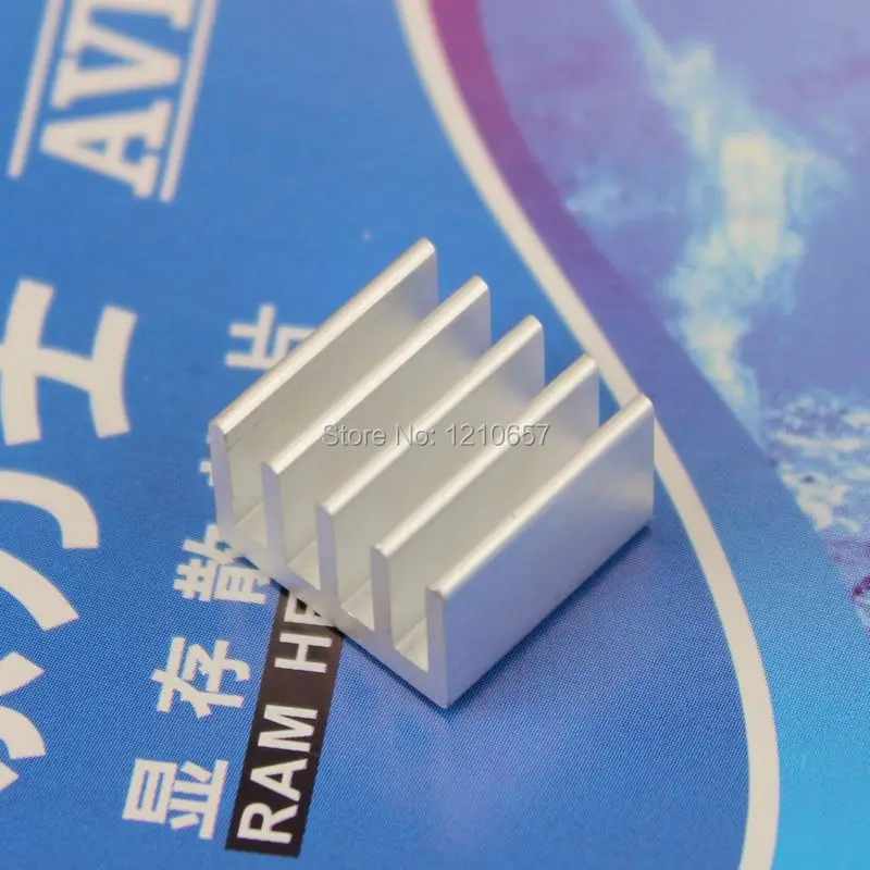 40Pieces LOT 13 x 14 x 9mm Aluminum Heat sink IC Fan Ram Heatsink ...