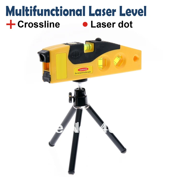 Free Shipping Portable Multipurpose Horizon Vertical Laser Spirit Level ...