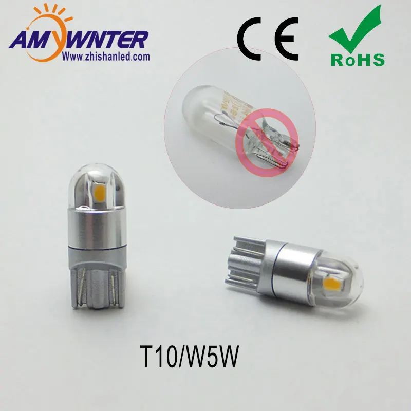 6x-W5W-12V-LED-T10-3030-Car-lamps-194-Turn-Signal-License-Plate-Light ...