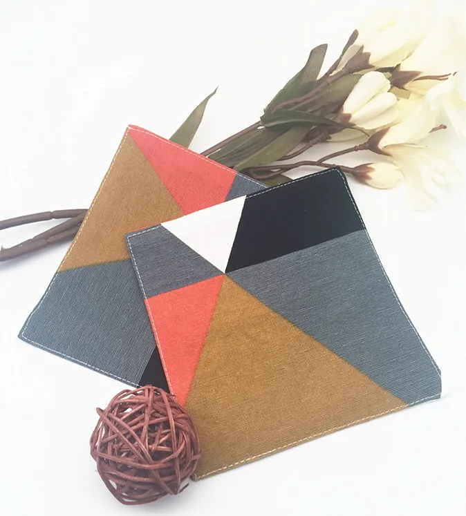 Free Shipping Cotton And Linen Planting Table Mat Simple Insulation Pad ...