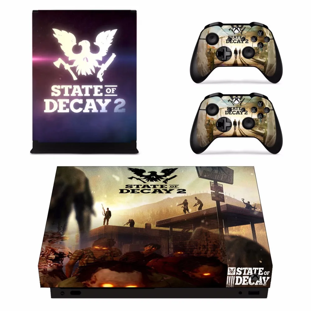 State of Decay 2 Skin Sticker for Xbox One X Console and Controllers ...
