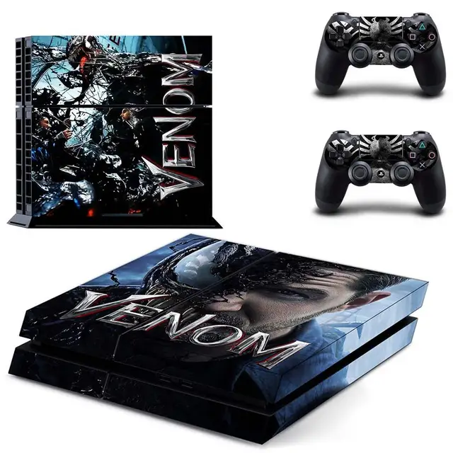 Venom PS4 Full Faceplates Skin Console & Controller Decal Stickers for ...