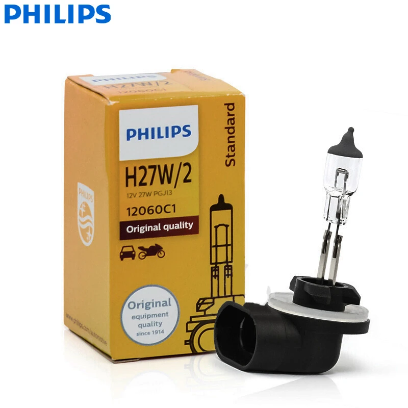 Philips Vision 881 H27w/2 Pgj13 12060c1 12v 27w +30% More Bright Original Car Fog Lamp Oem ...