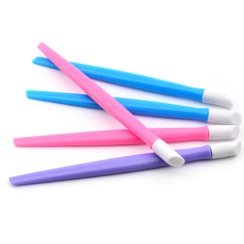 50Pcs/lot Portable Plastic Nail Tools Cuticle Pushers For Beauty ...