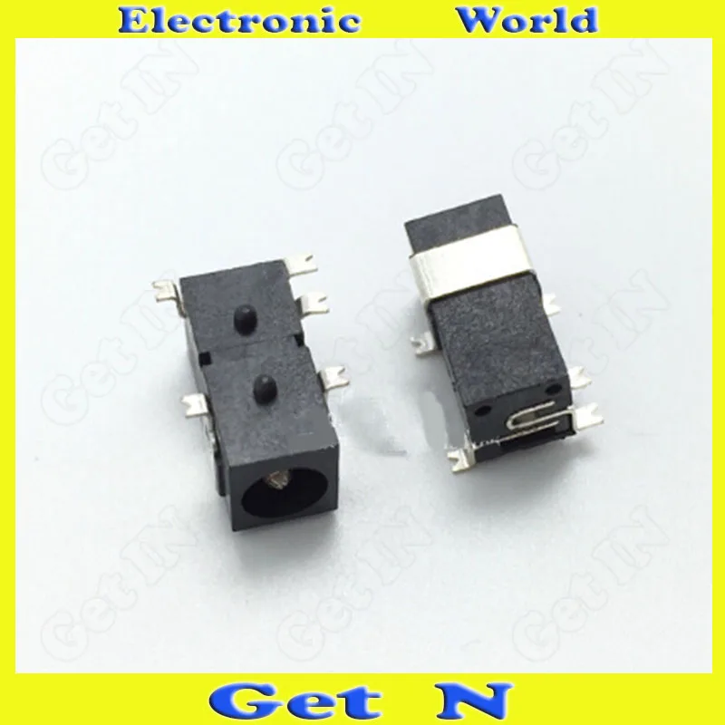 500pcs DC 050 2.5mm SMD 4 Pin DC Power Jack Socket with Locating Pegs ...