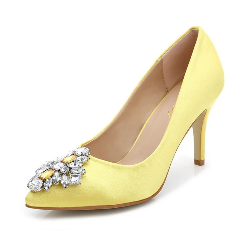 Ladies Yellow Dress Shoes at Phoebe Doane blog