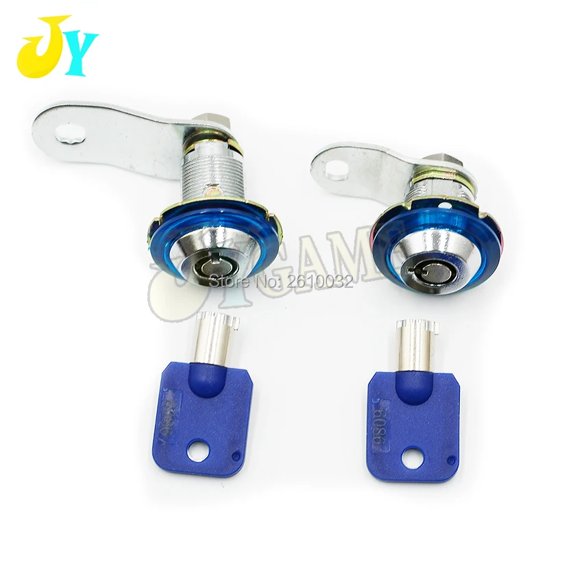 10pcs Plastic core 22mm or 31mm CAM LOCK door lock for Arcade Cupboard ...