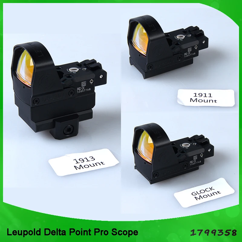leupold style mini Delta Point Pro Red Dot Sight Scope Airsoft Tactical ...