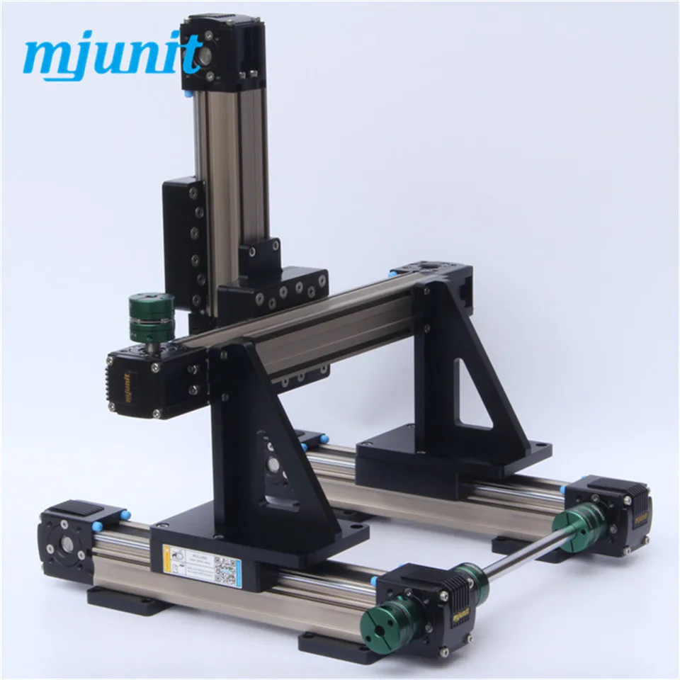 Motorized XYZ linear motion Nema 17 guide way belt drive linear rail-in ...