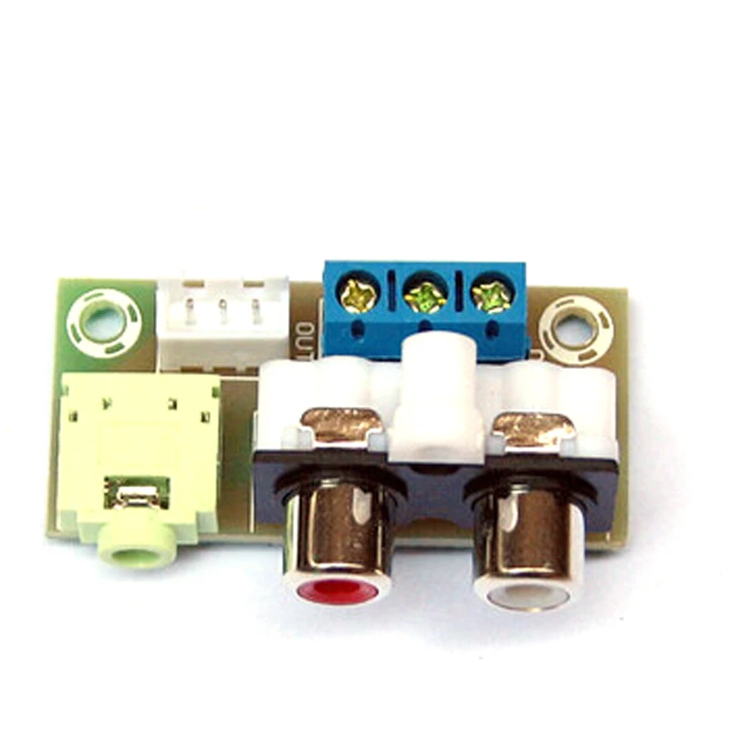 Diy Kit Audio Switch Board Rca 3 5mm Audio Input Block For Amplifier Kit Electronique Electronic