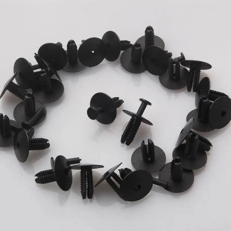 BBQ@FUKA 10x Car Bumper Trim Door Sill Rivet Nylon Clip Retainer ...