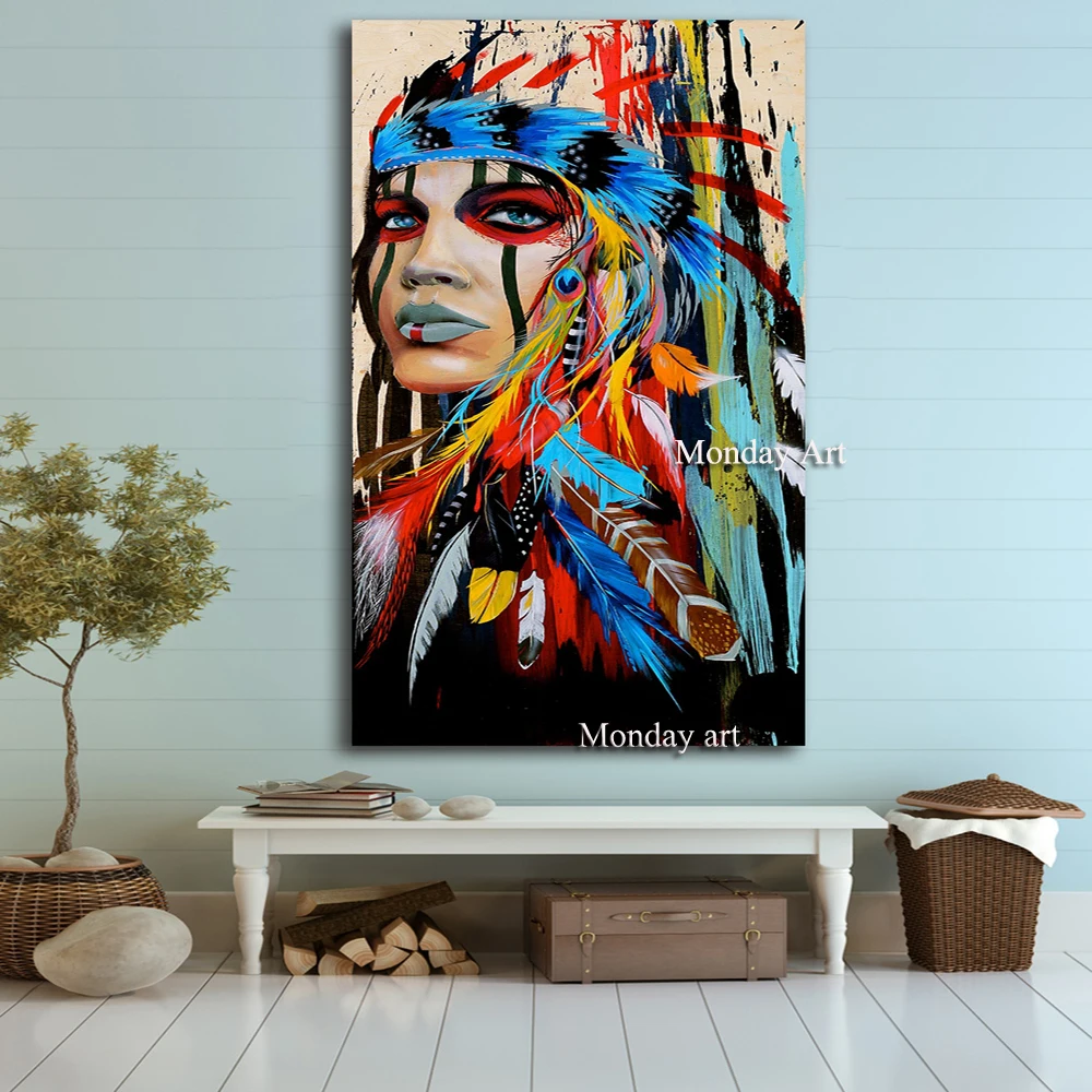 Modern Indian Oil Paintings