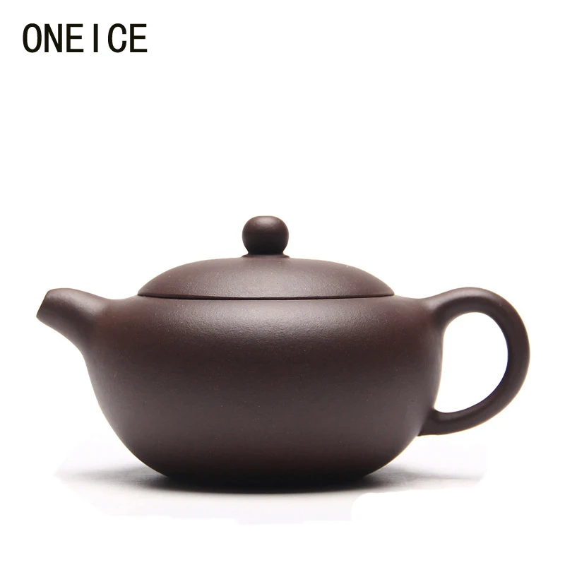 Hand Made Ball pot Eggplant Purple Clay Teapot Tea Set Teapots Author ...