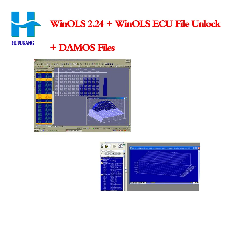 WinOLS Version V2.24 with Unlock Patch for ecu programmer winols 2.24 + damos files with ECM ...