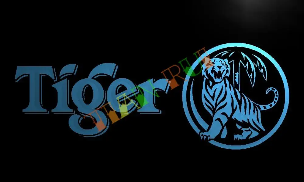 LE178 Tiger Beer Happy Hour Bar LED Neon Light Sign home decor shop ...