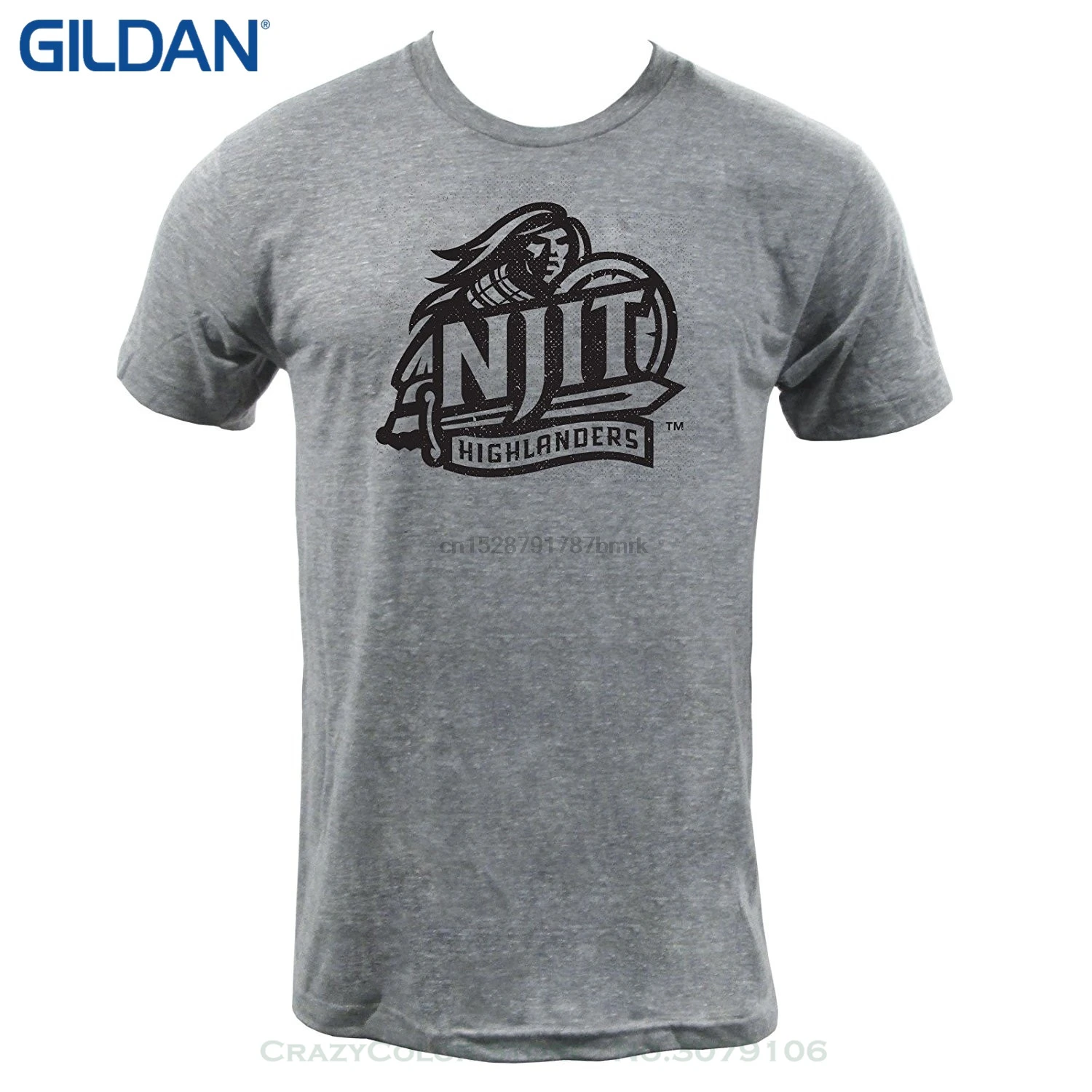 T shirt Casual Short Sleeve For Men Clothing Summer Njit Distressed ...