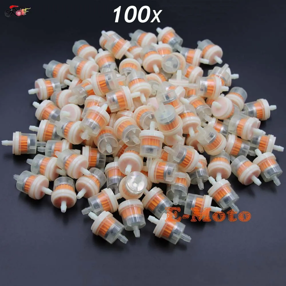 100 x UNIVERSAL FUEL FILTER MAGNET 50 70 90 110 125 150 GY6 2/4 STROKE ...